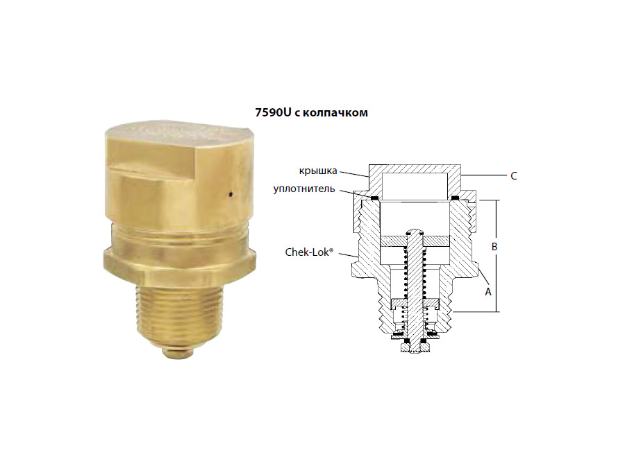 Скоростные клапаны Chek-Lok серий 7590U и 7591U